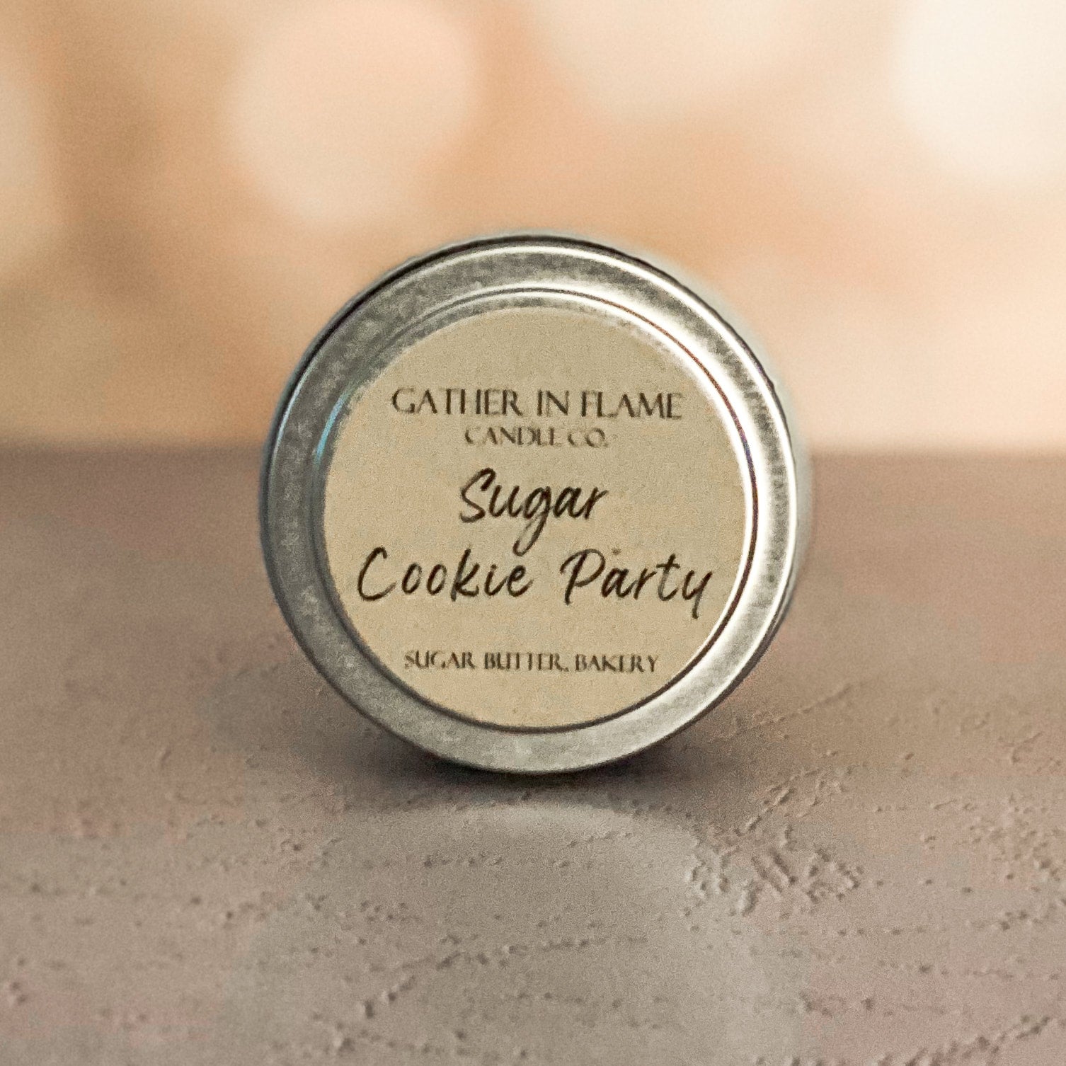 Gather in Flame Sugar Cookie Party Candles 2 Sizes | Westside Artwerks