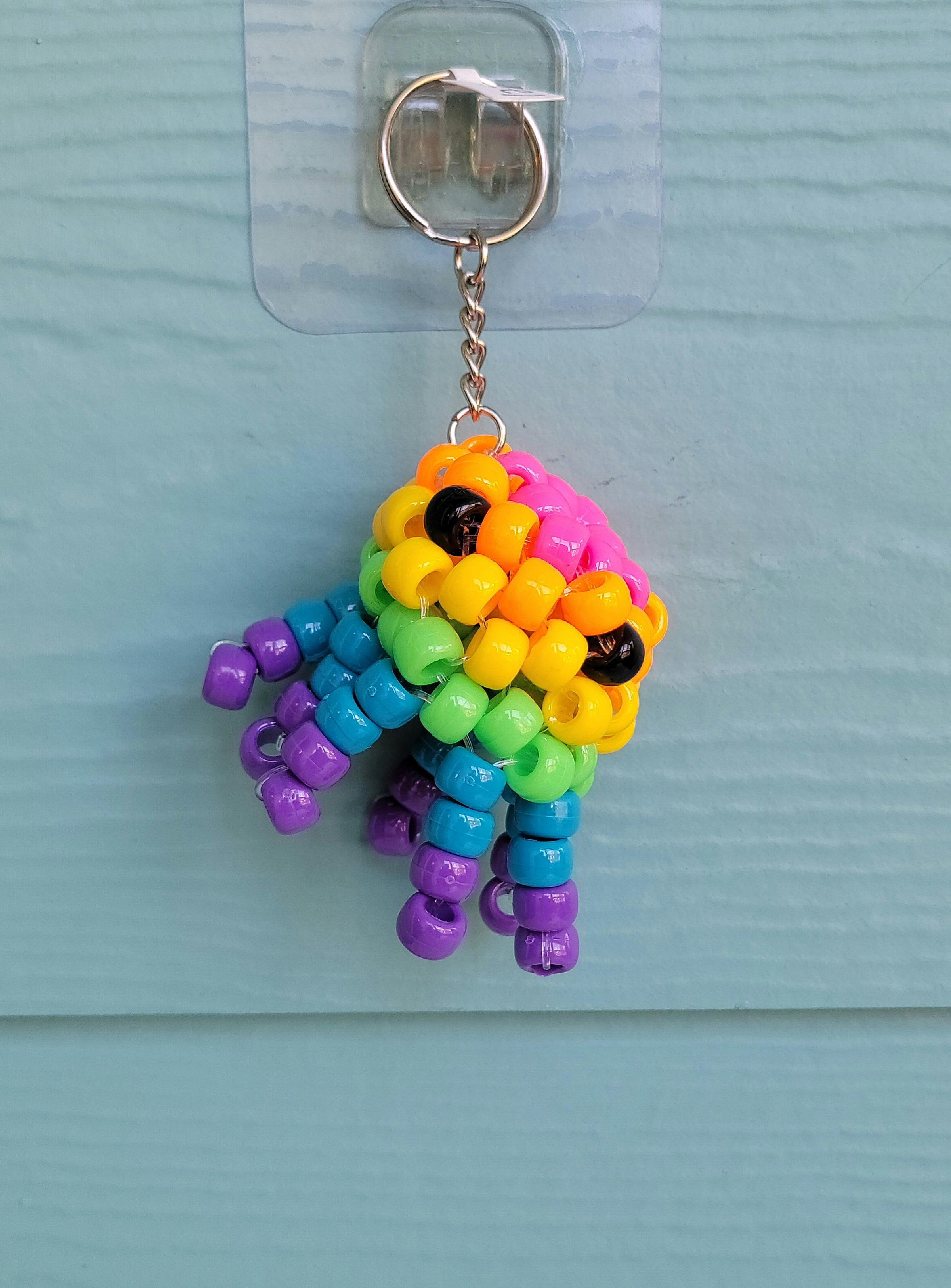 Rainbow Loom Keychain
