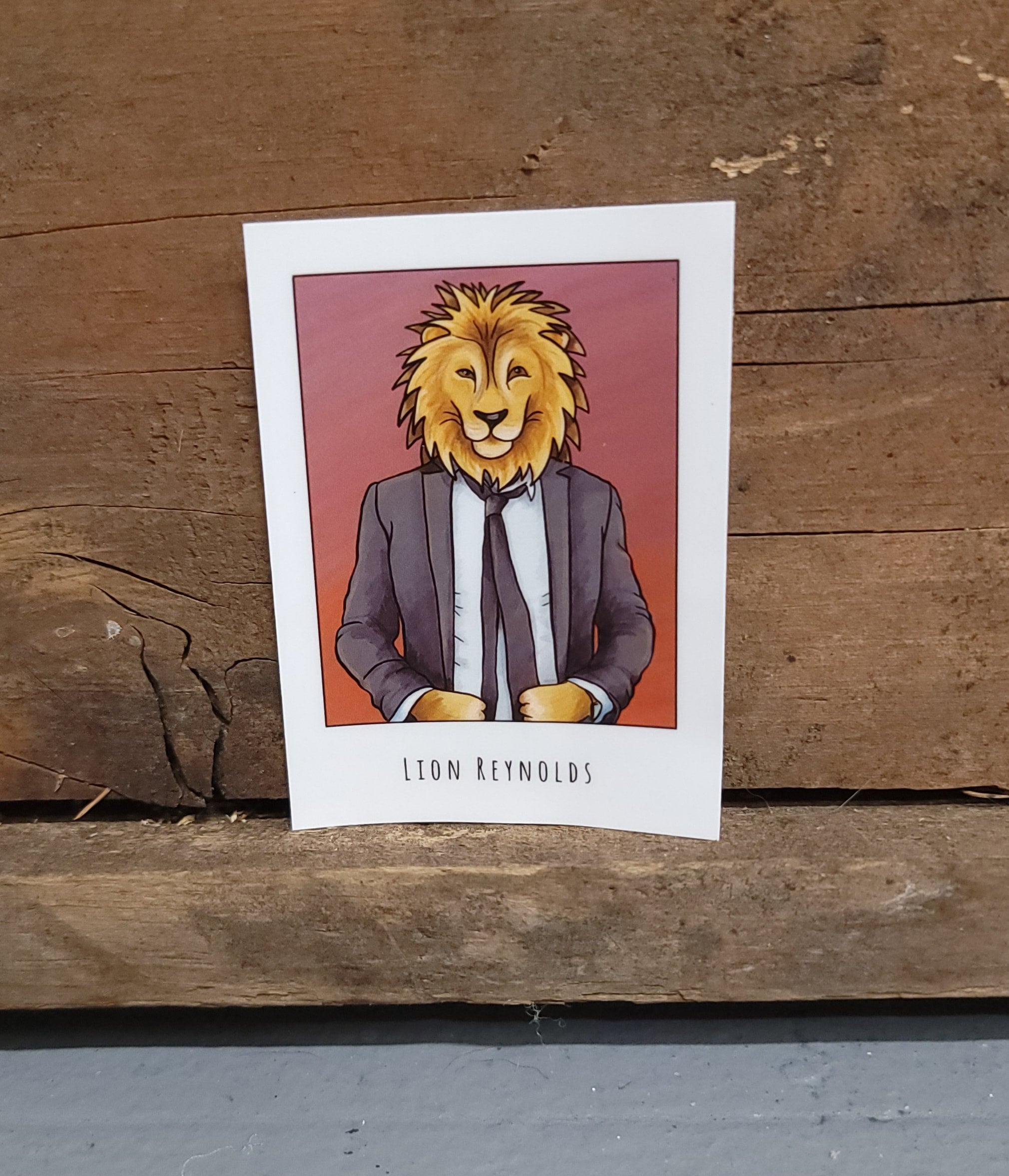 Celebrity Animal Look-Alike Vinyl Stickers | Westside Artwerks